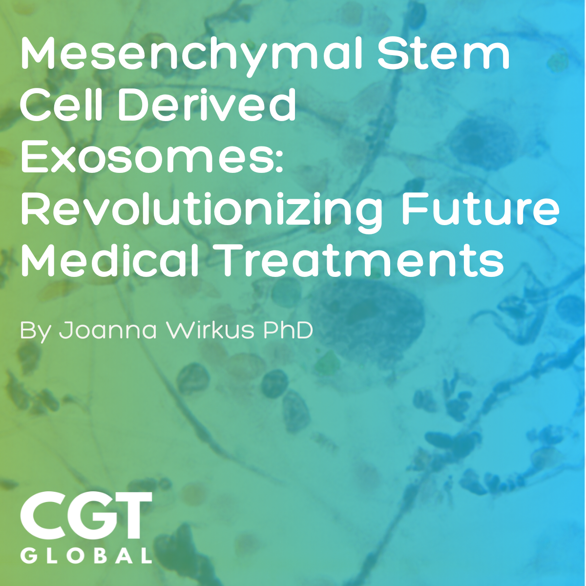 Mesenchymal Stem Cell Derived Exosomes: Revolutionizing Future Medical ...