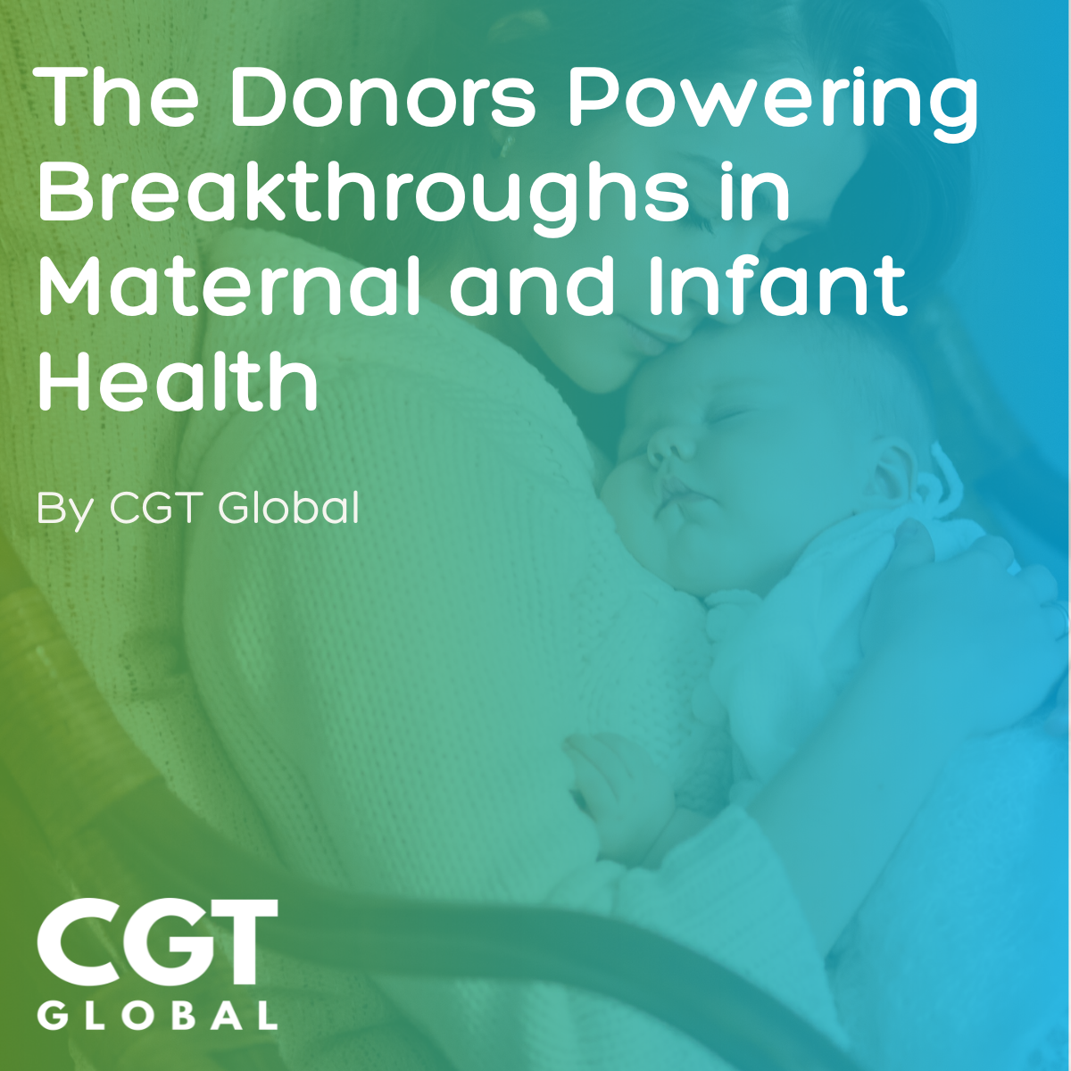 Maternal Blood Donors Power Pregnancy Research | CGT Global